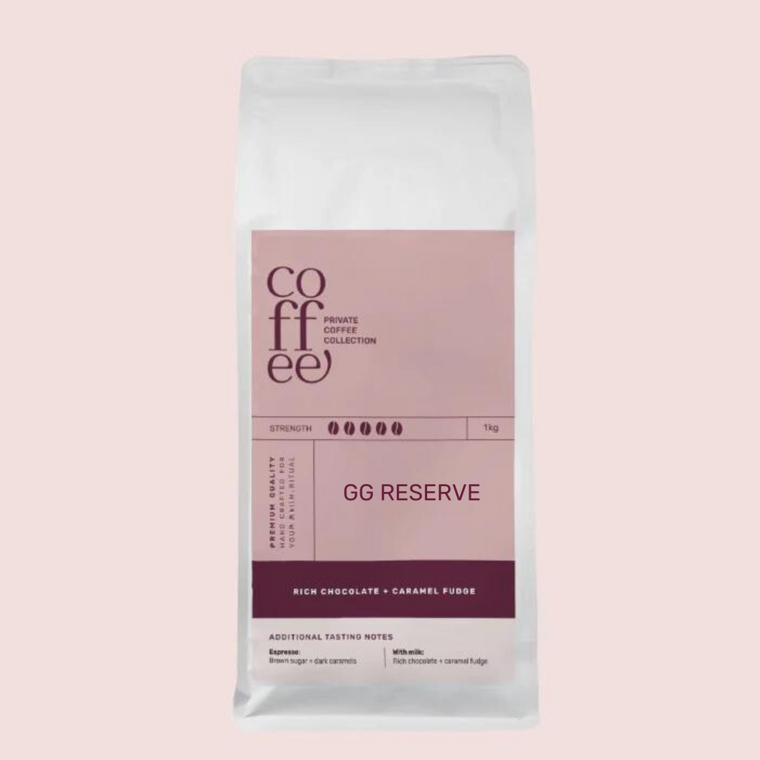 Private Coffee Collection designed by Phillip Di Bella, Roasted Green