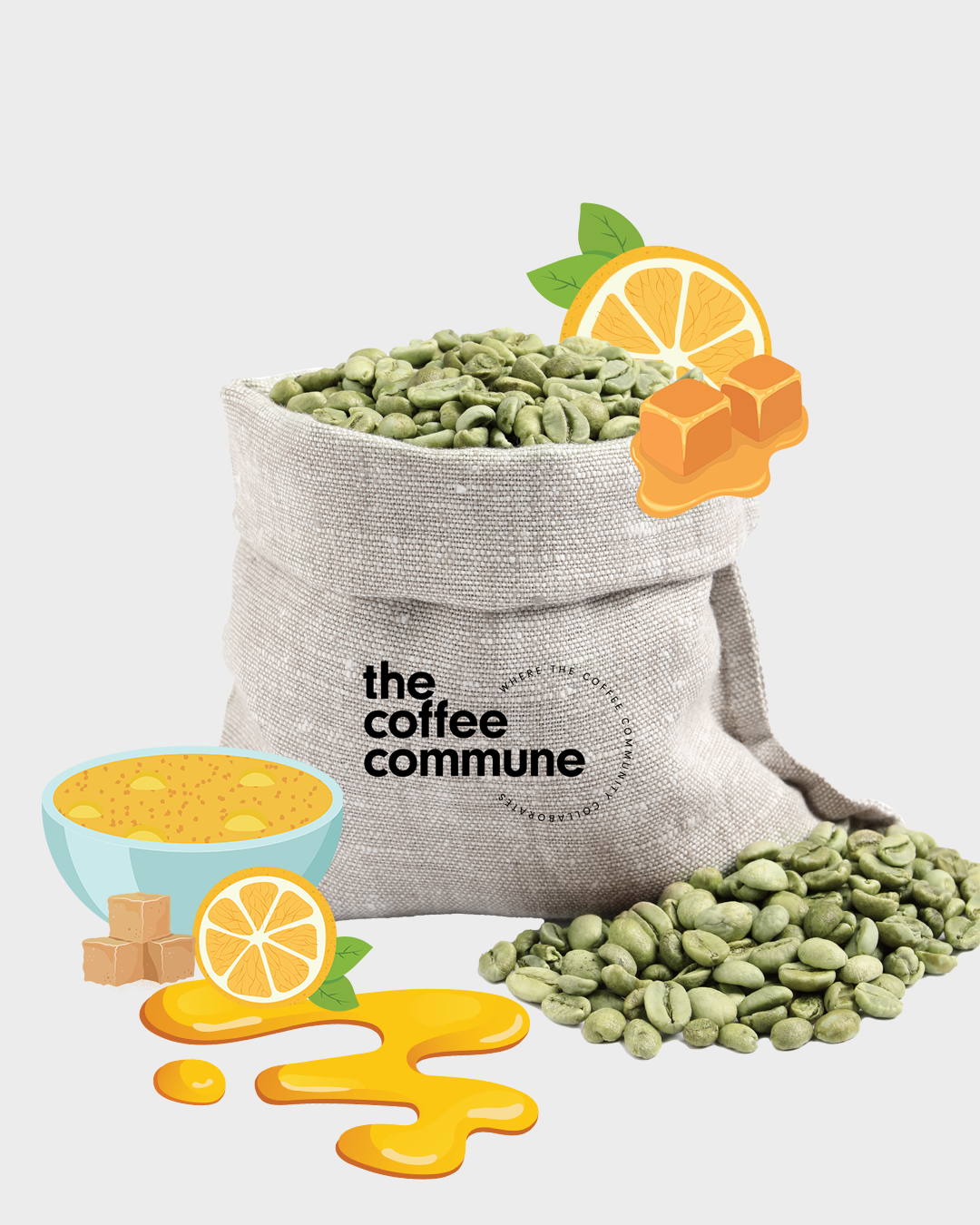 Buy Green Coffee Beans Online | The Coffee Commune – Private Coffee ...
